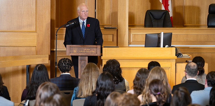 Career and community: UNB Law honours Frederick McElman | NEXUS ...