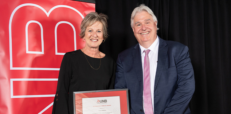 Tina Madore honoured with Distinguished Service Award | NEXUS Magazine ...